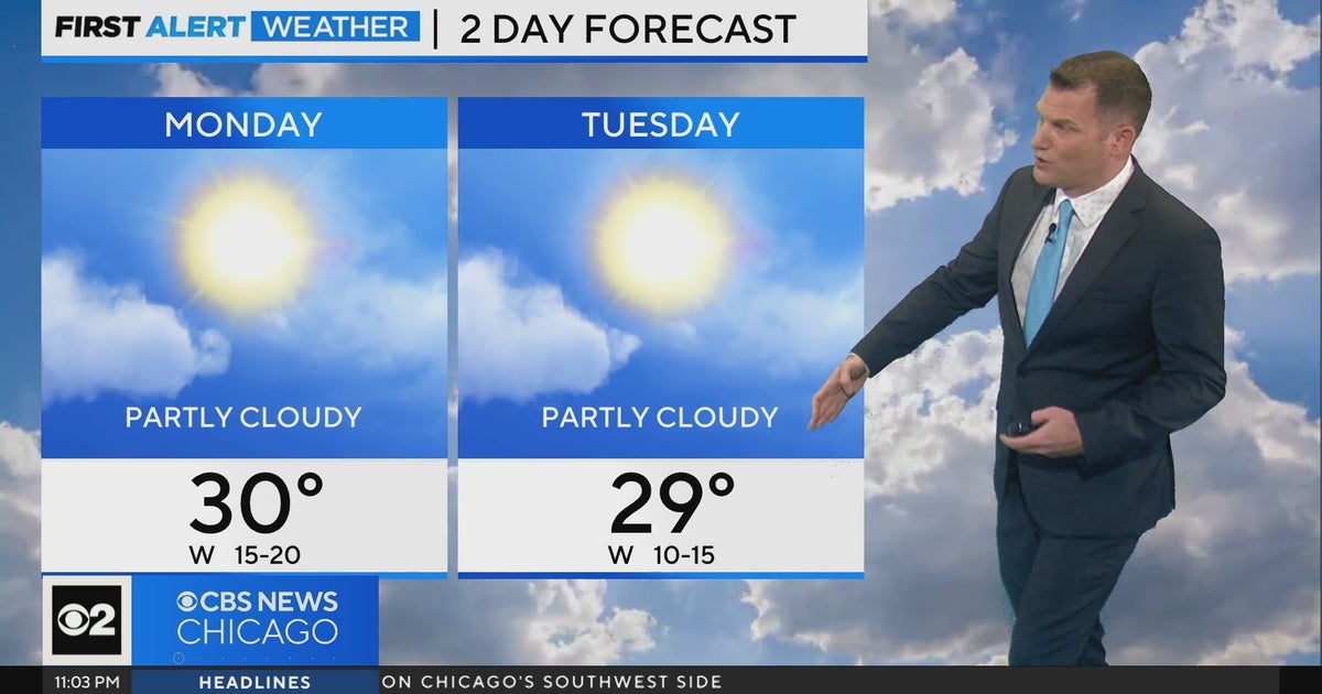 Chicago First Alert Weather: Here comes the chill - CBS Chicago
