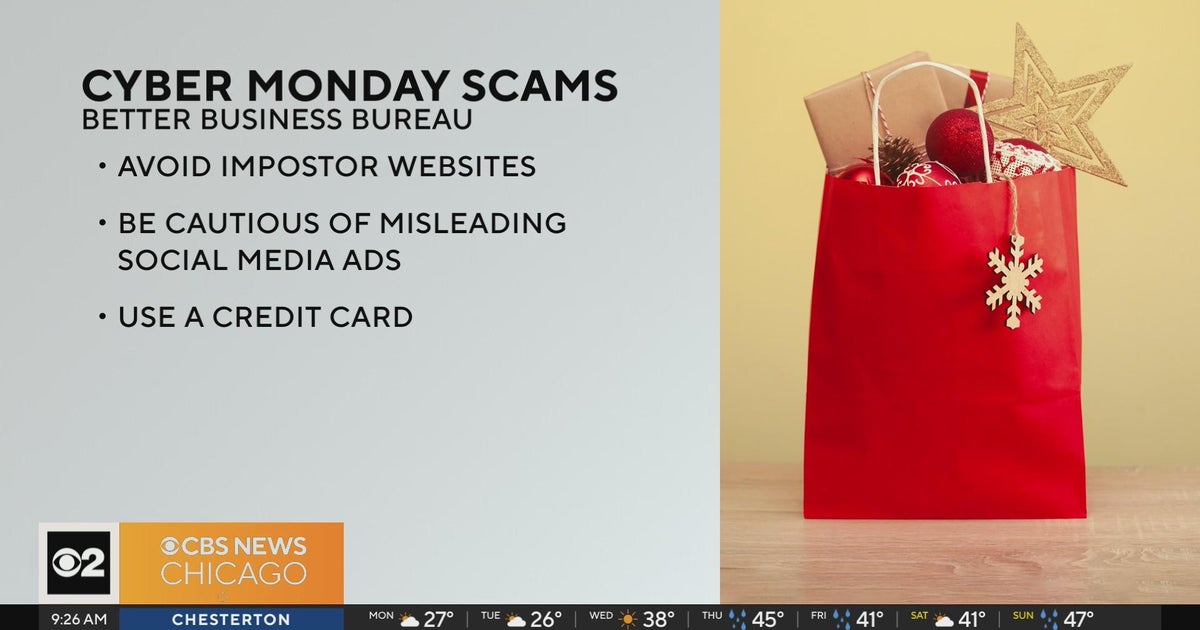How to avoid scams when shopping for Cyber Monday deals - CBS Chicago