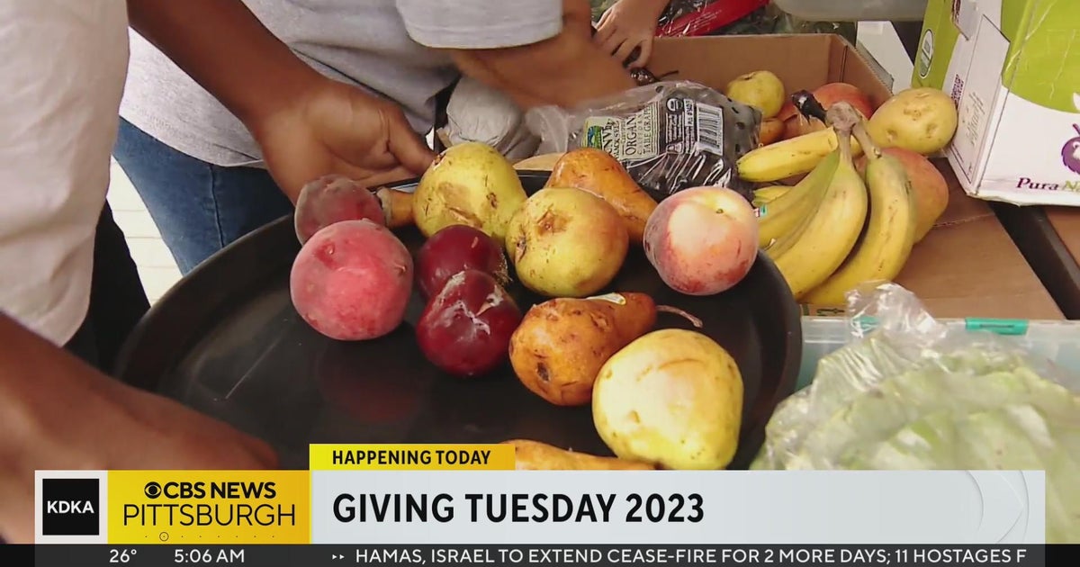 Giving Tuesday 2023 - CBS Pittsburgh