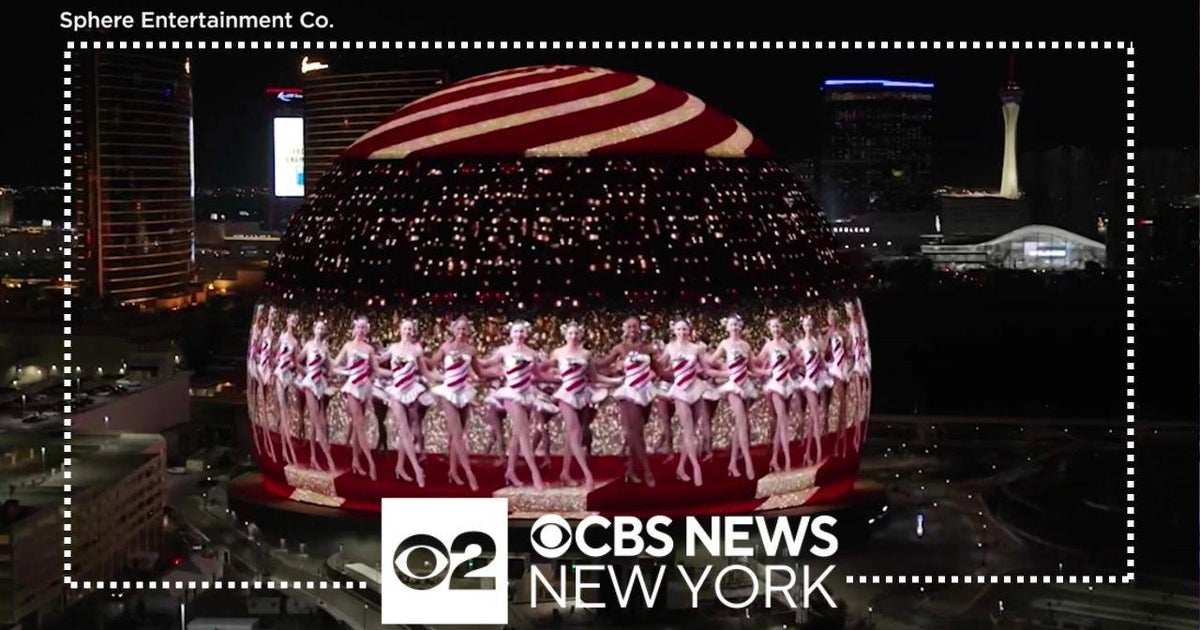 Radio City Rockettes featured on Las Vegas Sphere - CBS New York