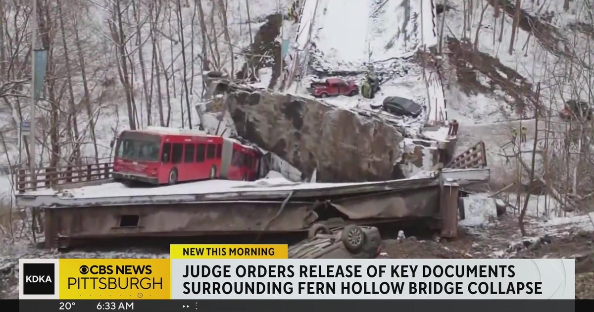 Judge orders release of documents related to Pittsburgh bridge collapse ...
