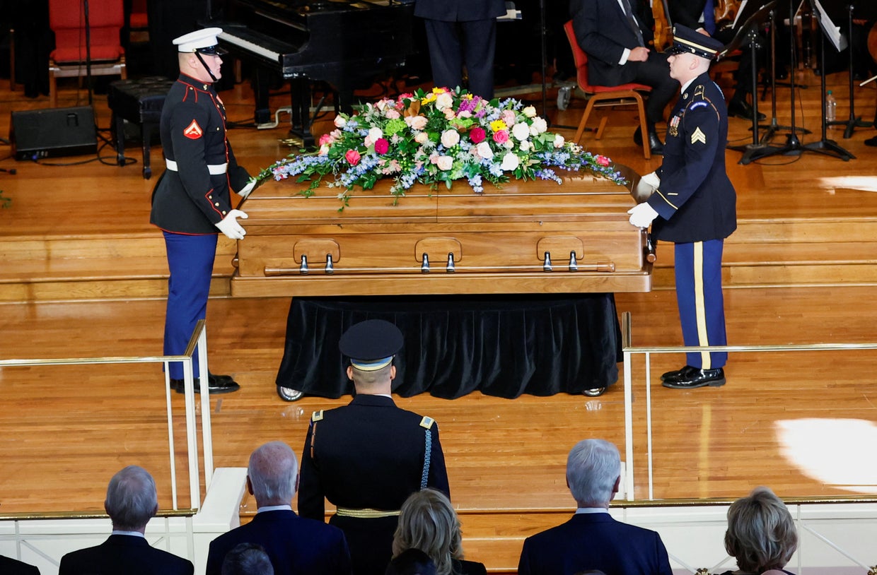 Photos: Rosalynn Carter remembered by family, political figures in ...