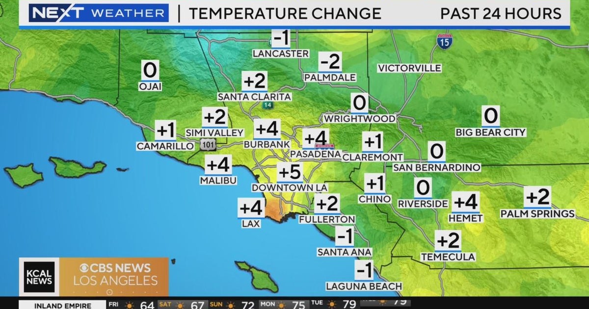 Alex Biston's Morning Weather (December 1) - CBS Los Angeles