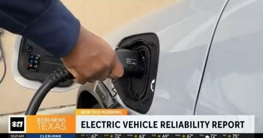 Survey: Drivers find more problems with electric vehicles - CBS Texas