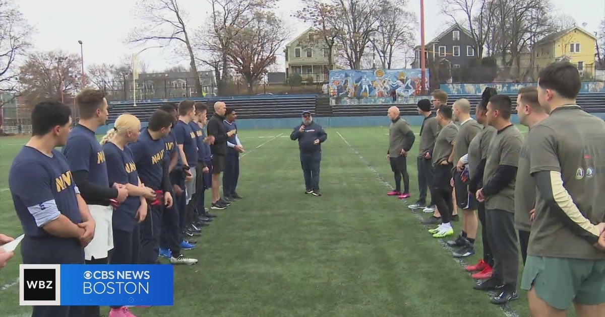 "Celebrates perseverance"; 3rd annual Army Navy flag football game ...