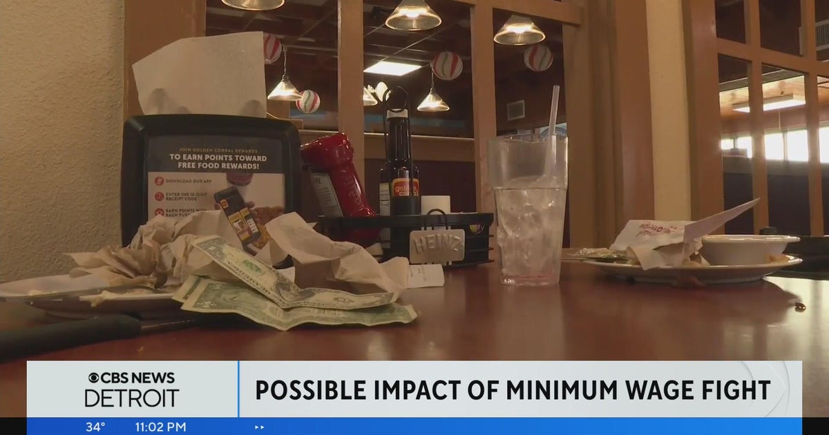 Minimum wage discussion takes to Michigan Supreme Court - CBS Detroit