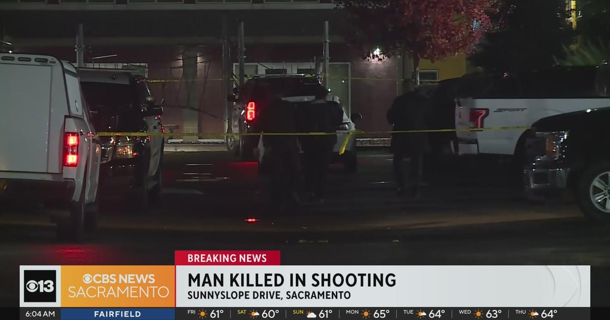 Man Killed In Sacramento Shooting Cbs Sacramento