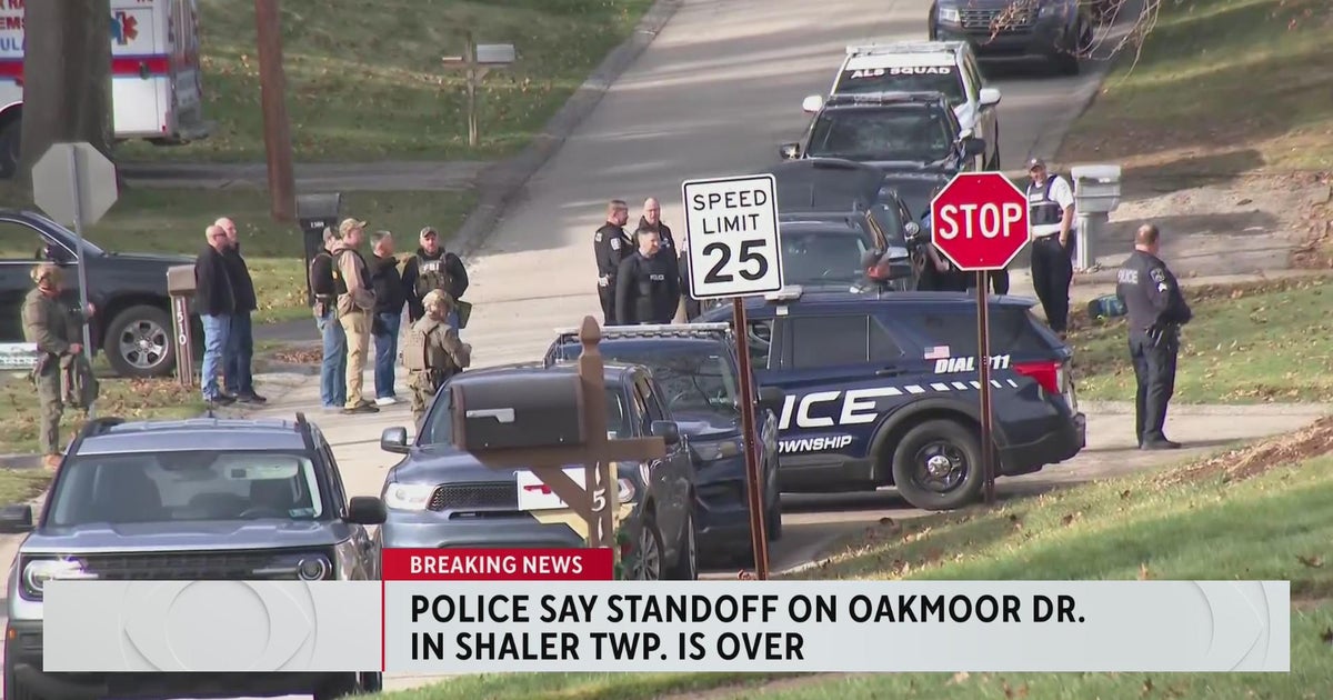Standoff in Shaler Township ends peacefully - CBS Pittsburgh
