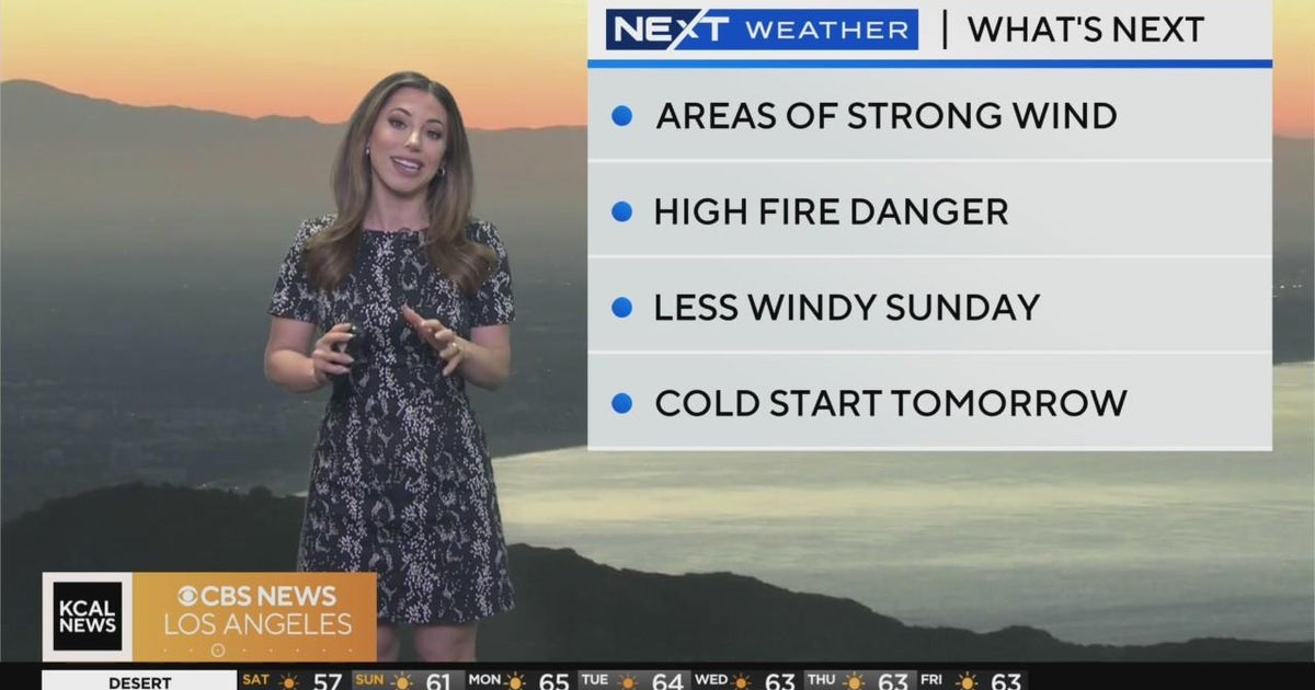 Alex Biston's weather forecast (Dec. 9) - CBS Los Angeles