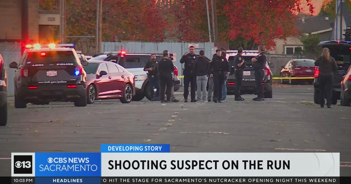Suspect remains at large after deadly shooting in Lodi - CBS Sacramento
