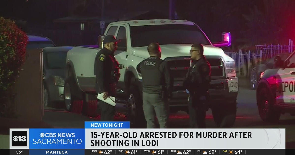 Teen, man arrested for deadly shooting of teen in Lodi last month - CBS ...