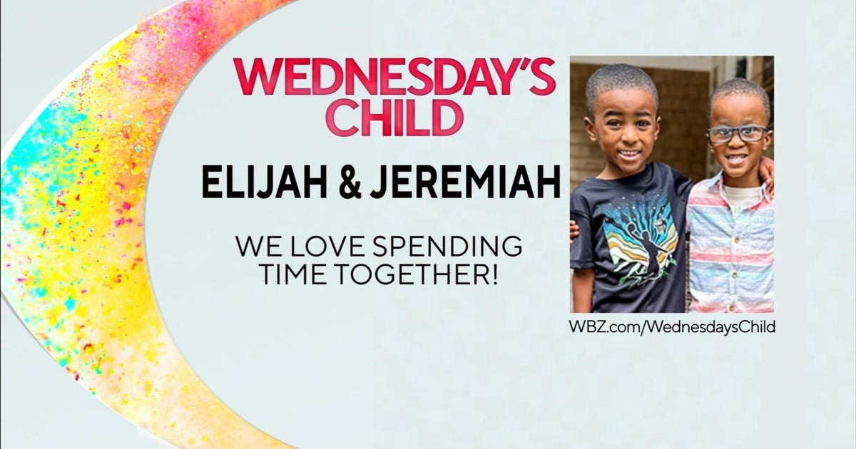 Wednesday's Child: Brothers Elijah and Jeremiah - CBS Boston