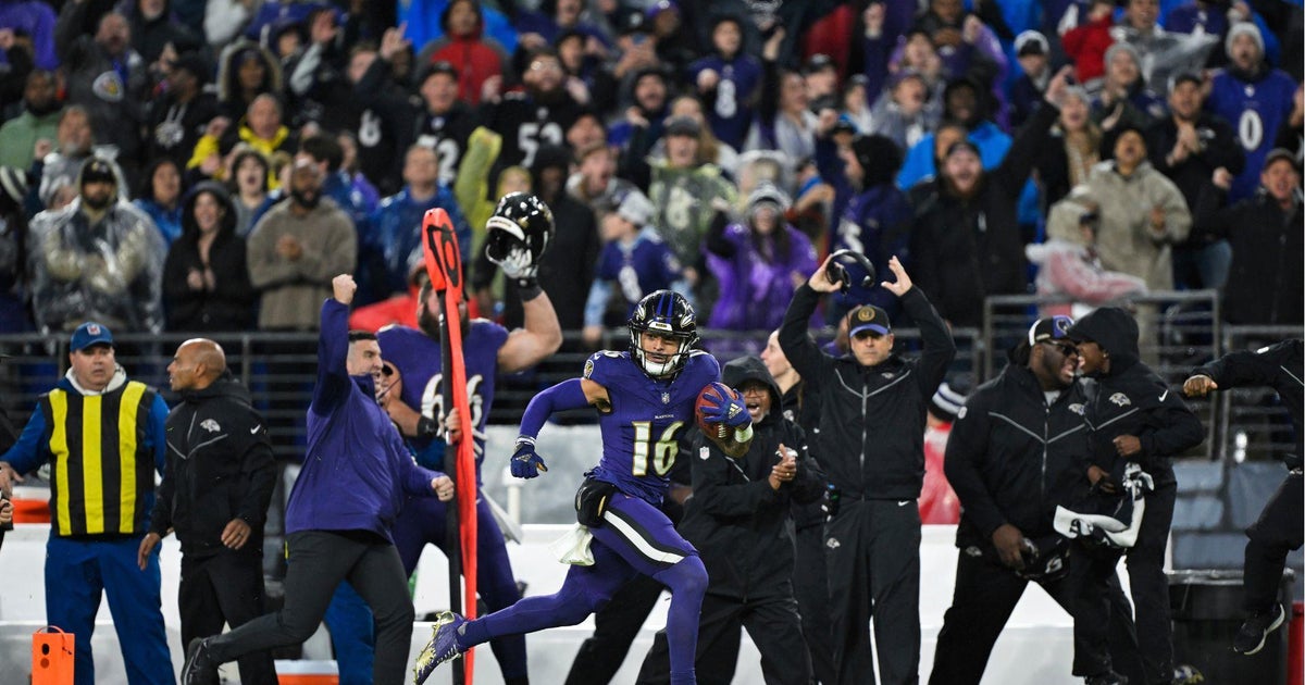 Former Raven Ray Rice impressed with Tylan Wallace's walk-off punt ...