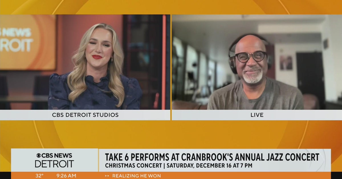 Take 6 performing at annual Cranbrook Christmas Jazz - CBS Detroit