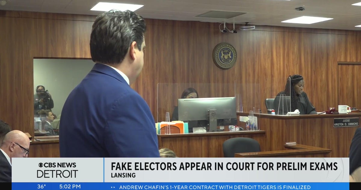 Six alleged fake electors appeared for preliminary hearing in Michigan ...