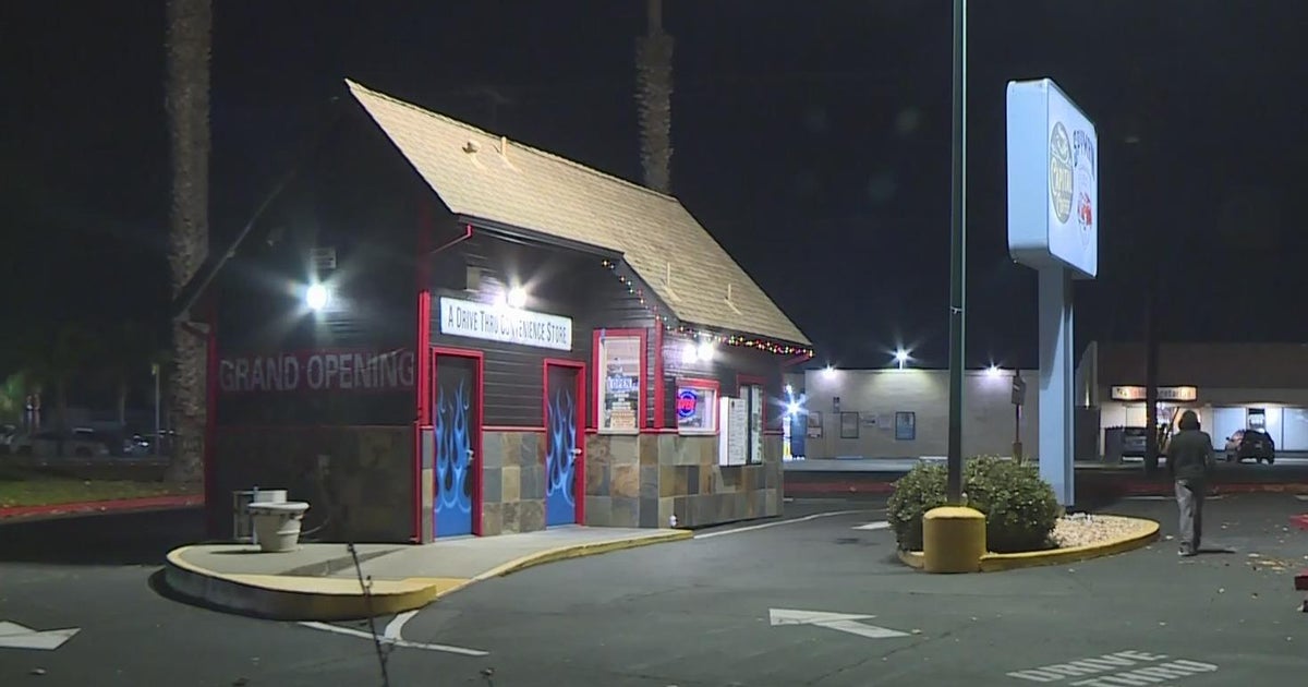 New drive-thru convenience store opens near Sacramento - CBS Sacramento