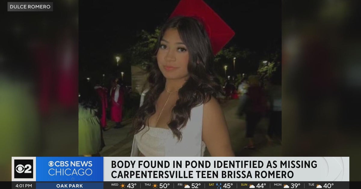 Body found in pond identified as missing teen Brissa Romero - CBS Chicago
