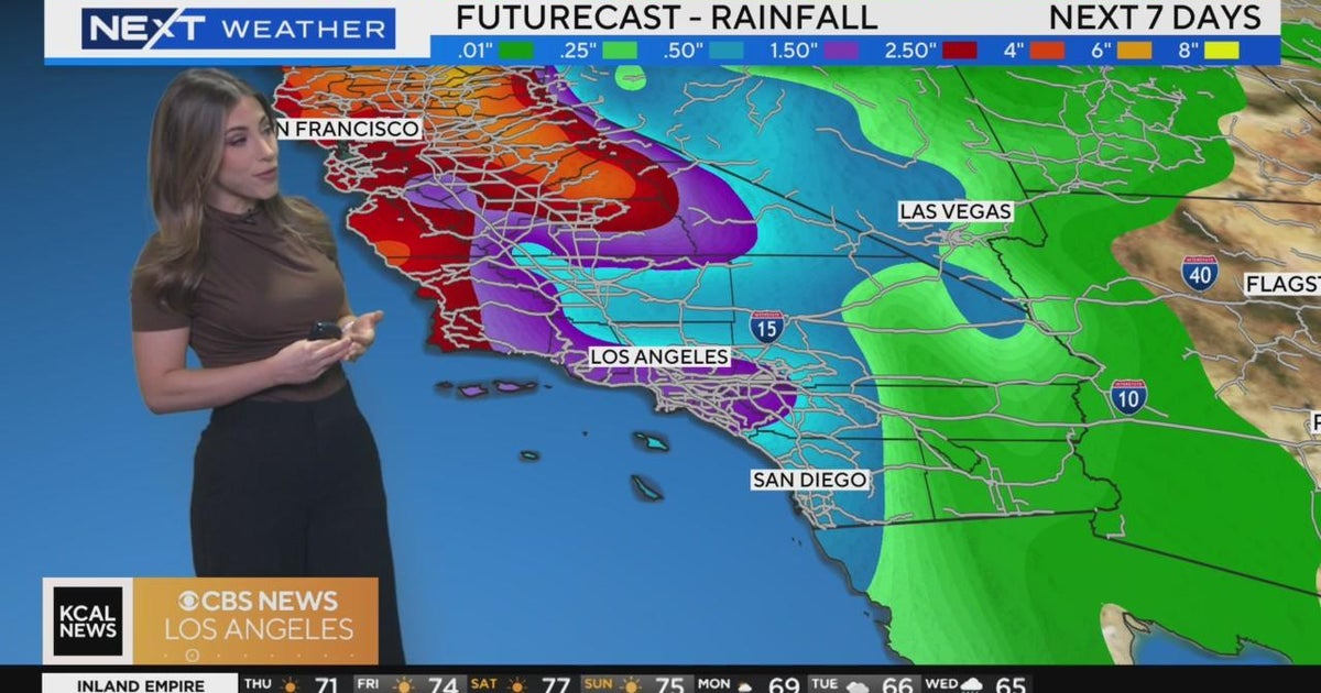 Alex Biston's Morning Weather (December 14) - CBS Los Angeles