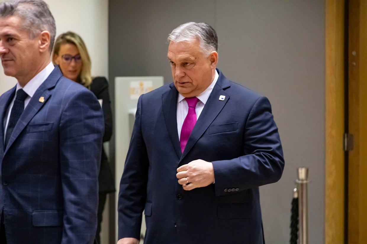 EU aid for Ukraine's war effort against Russia blocked by Hungary, but ...