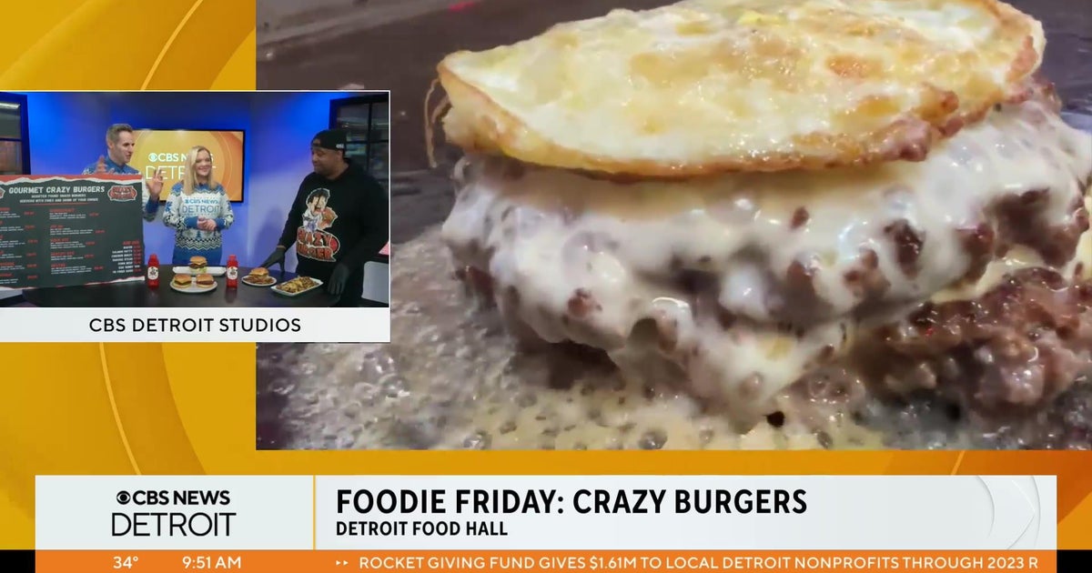 Foodie Friday: Crazy Burgers - CBS Detroit