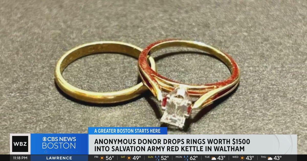 Anonymous donor drops rings worth $1500 into Salvation Army kettle ...