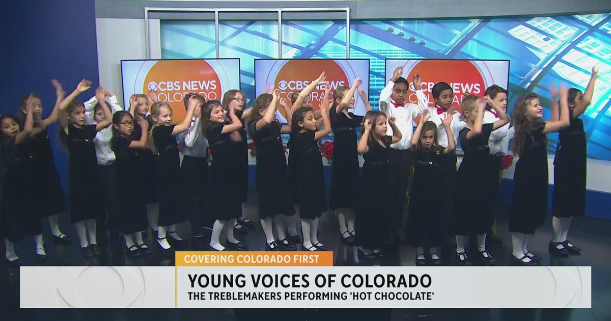 Young Voices of Colorado's young singers perform "Hot Chocolate" - CBS ...