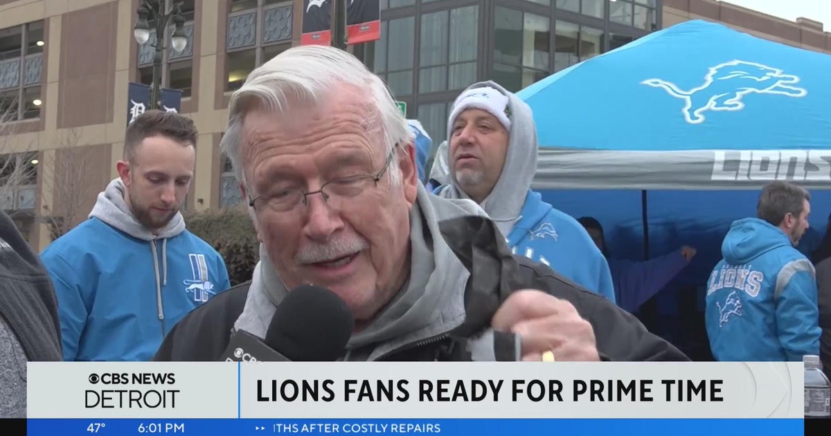 Detroit Lions fans ready for prime time - CBS Detroit