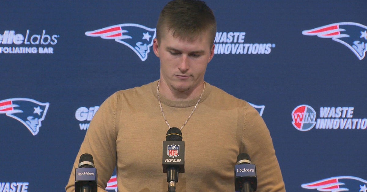 "That's on me": Bailey Zappe on his costly interception in Patriots ...