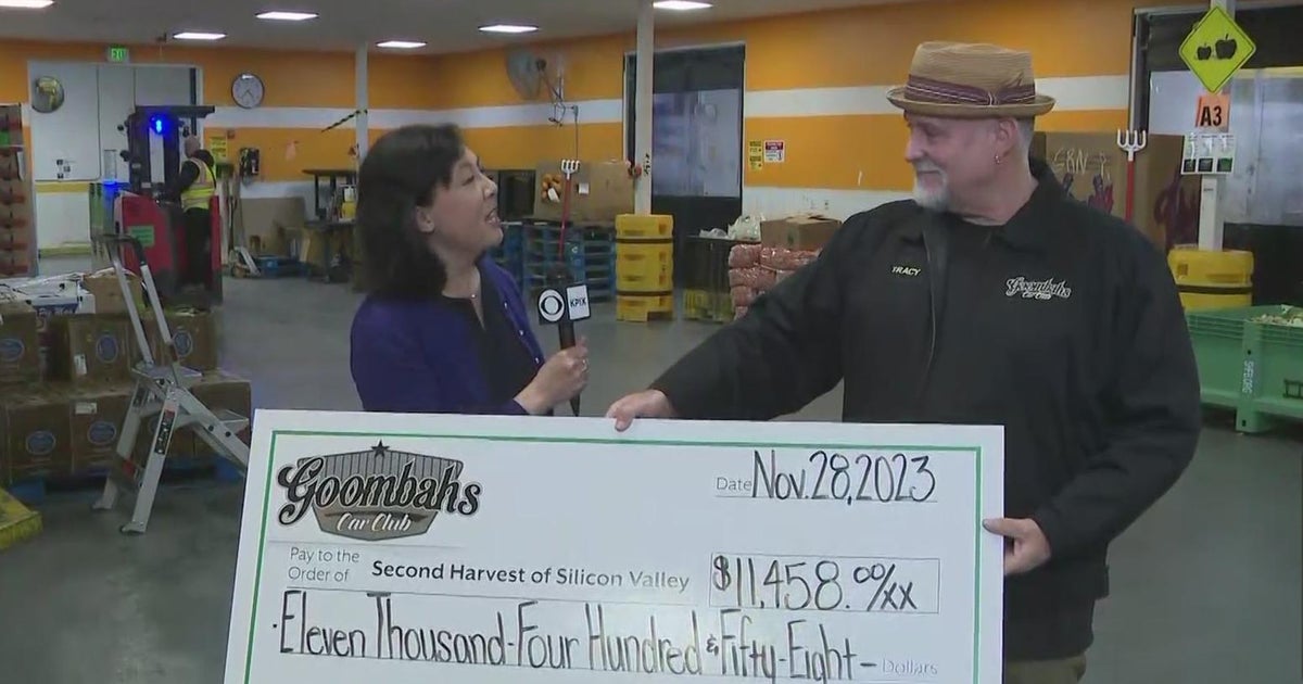 Goombahs Car Club donates $11,458 to Second Harvest of Silicon Valley ...