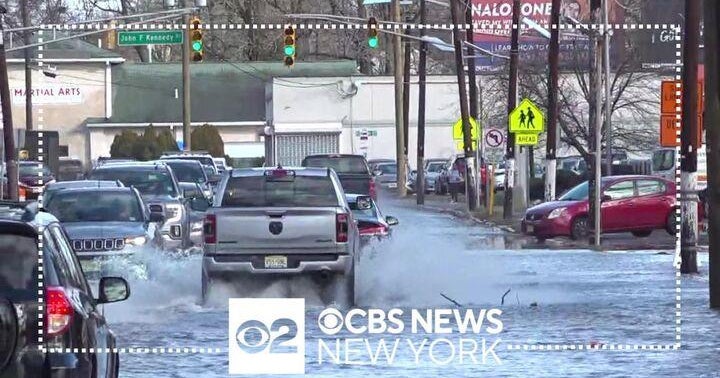 Middlesex, N.J. inundated with 4 inches of rain, leading to flooding ...