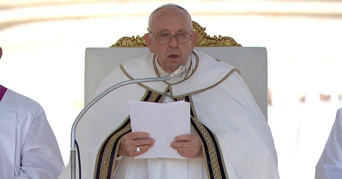 Pope celebrates 87th birthday - CBS News