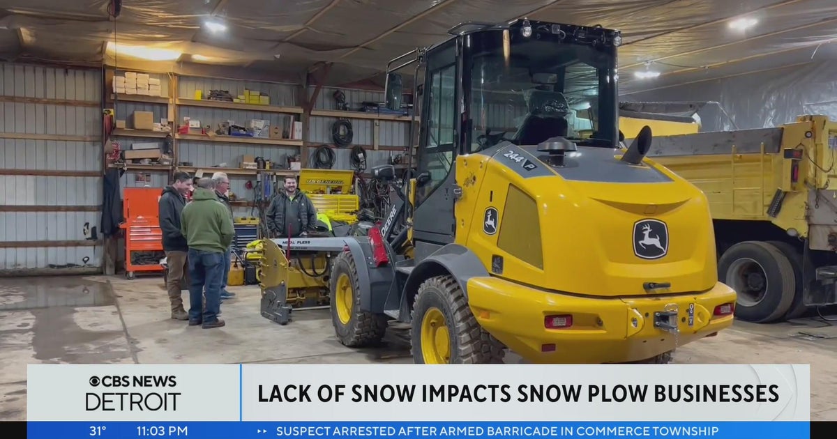 Slow snow season slowing business for Metro Detroit snow removal ...