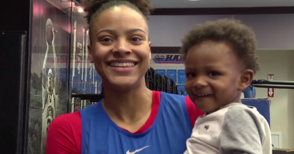 DePaul guard Katlyn Gilbert's son a big Blue Demons fan; and they love ...