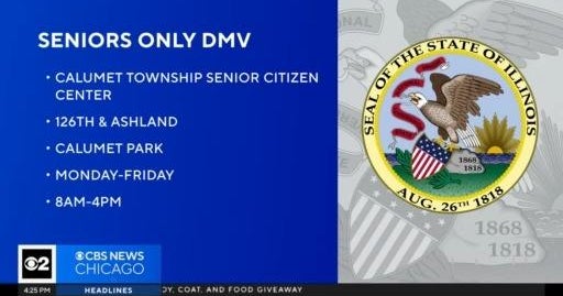 Seniors-only DMV opens in south suburbs - CBS Chicago