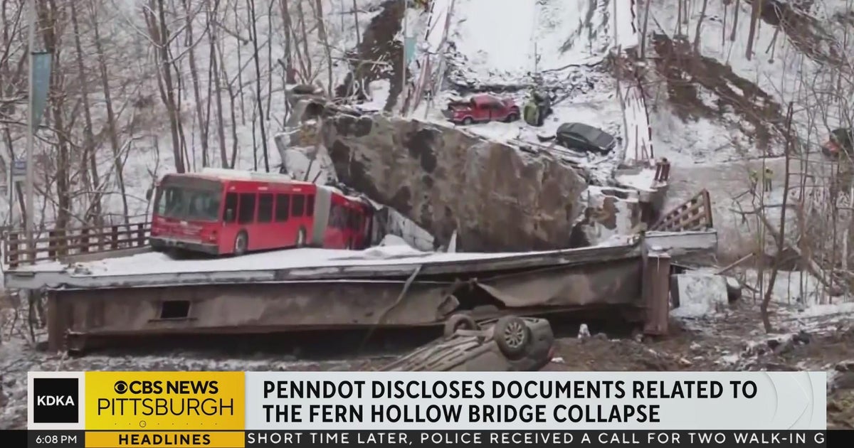 PennDOT discloses documents related to Fern Hollow Bridge collapse ...