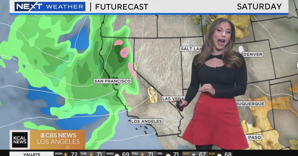 Alex Biston's Morning Forecast (December 25) - CBS Los Angeles