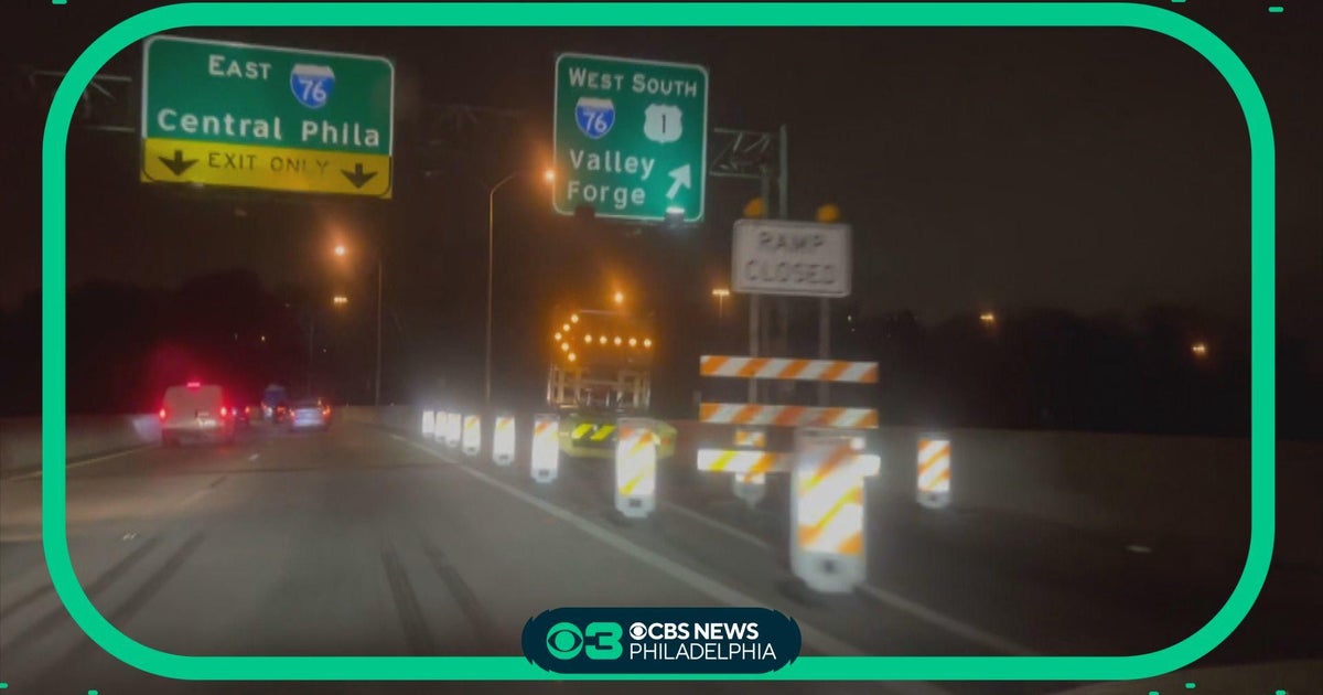 Roosevelt Expressway Ramp to I-76 West in Philadelphia closed for ...