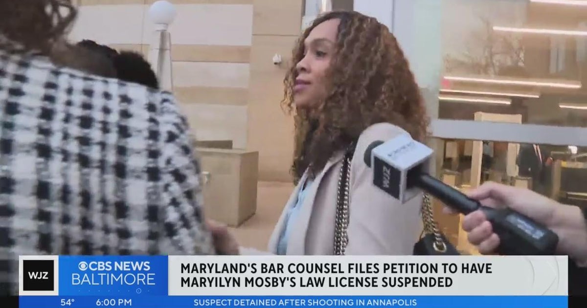 Maryland Bar Counsel files petition to suspend Marilyn Mosby's law ...