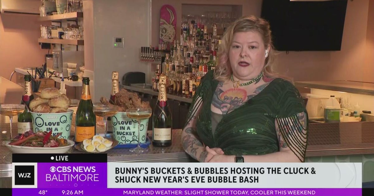 Celebrate NYE at Bunny's Buckets and Bubbles - CBS Baltimore