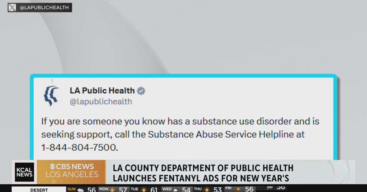 LA County Department of Public Health launches Fentanyl ads ahead of ...