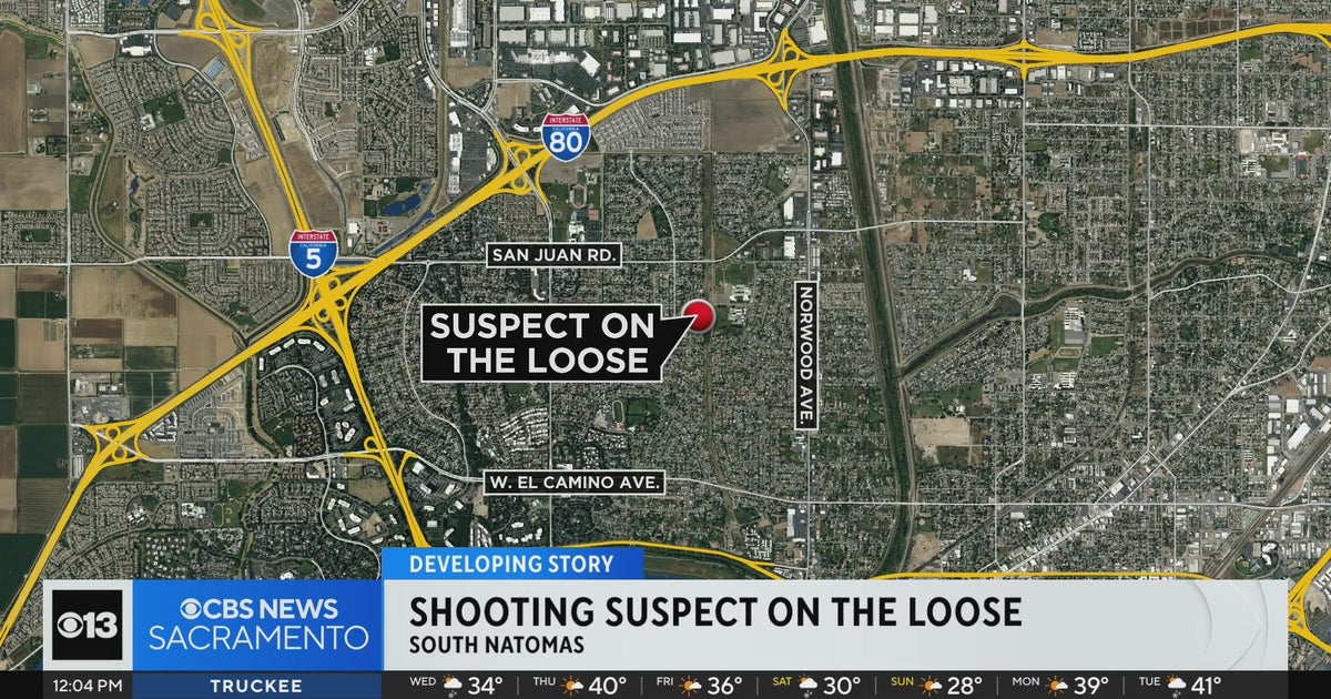 Search for suspect in Natomas shooting underway - CBS Sacramento