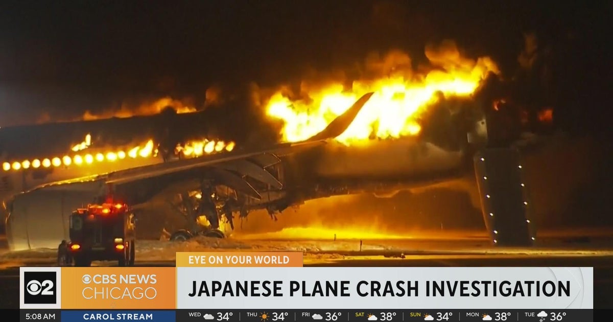 Japanese plane crash under investigation - CBS Chicago