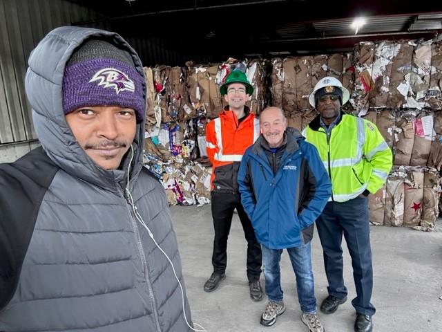 Where's Marty? Learning about post-holiday recycling in Baltimore ...