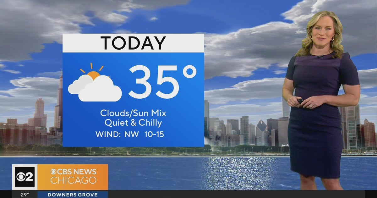 Chicago First Alert Weather: Quiet and chilly day ahead - CBS Chicago