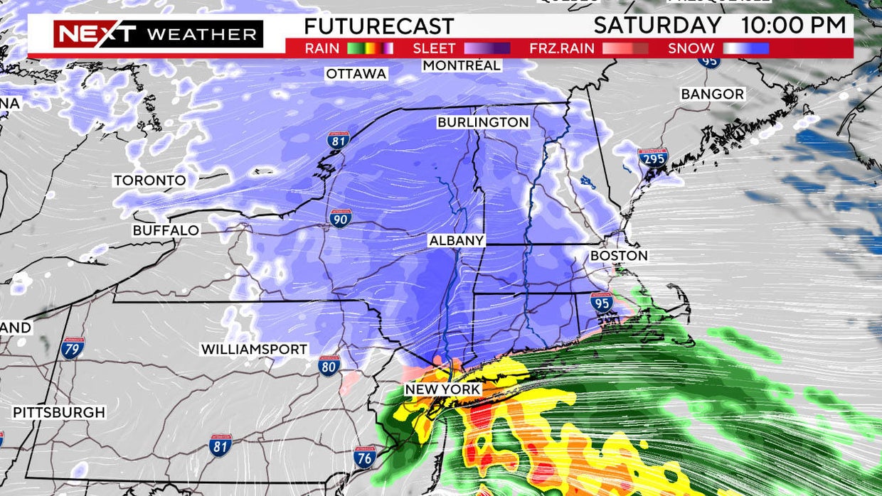 Plowable snow storm likely for Massachusetts this weekend - CBS Boston
