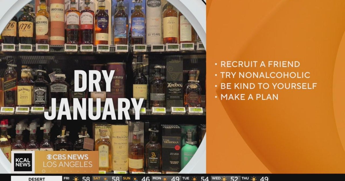 Tips for a successful Dry January - CBS Los Angeles