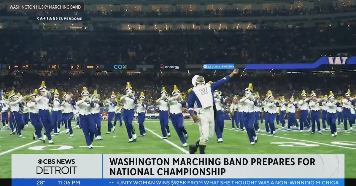 University of Washington marching band prepares for national ...