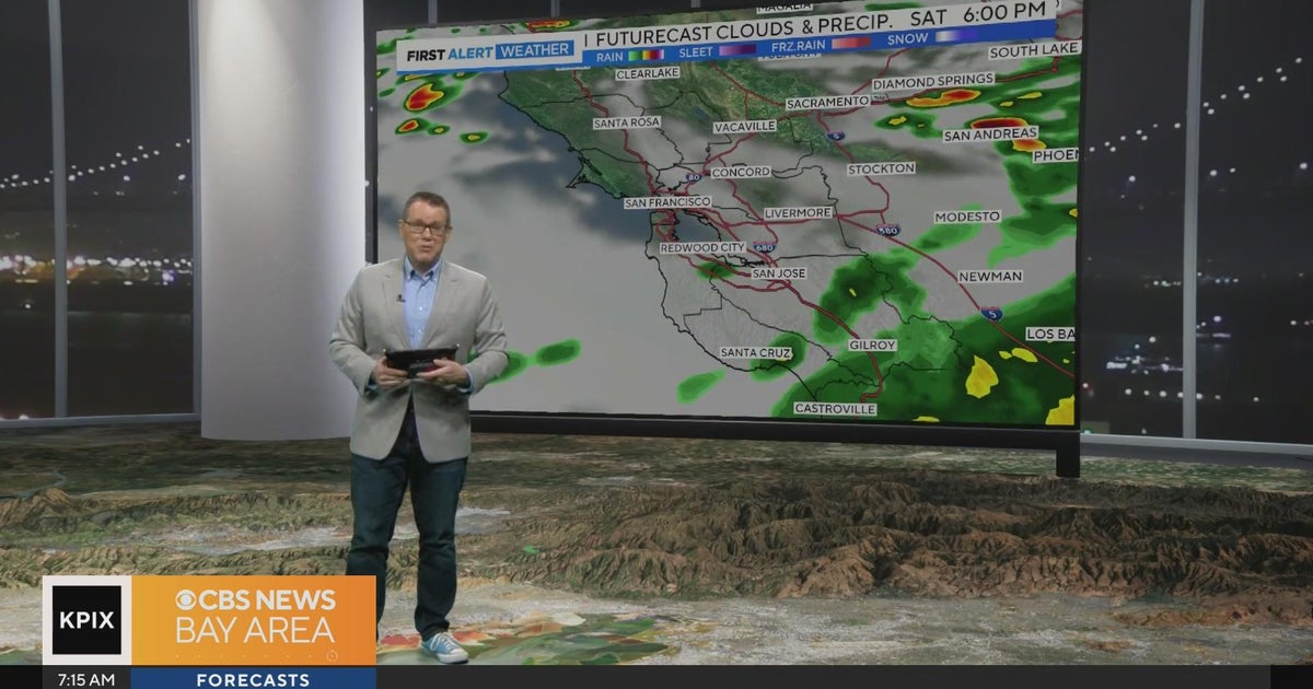 First Alert Weather Saturday morning forecast 1-6-24 - CBS San Francisco