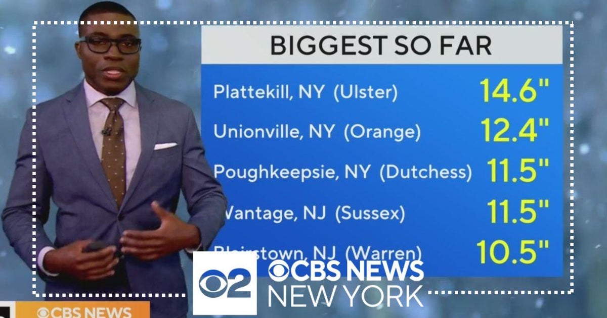 First Alert Weather: Sunday 1/7 9:30 a.m. team coverage update - CBS ...