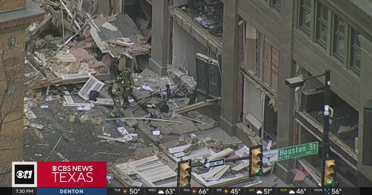 21 injured in Fort Worth hotel explosion - CBS Texas